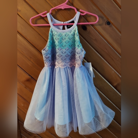lilt | Dresses | Girls 2t Multicolor Dress | Poshmark